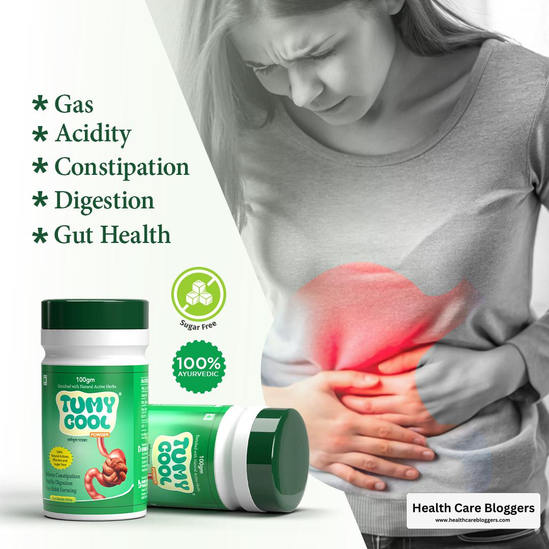 Beat Gas and Bloating with Ayurvedic Power: Tumy Cool Powder