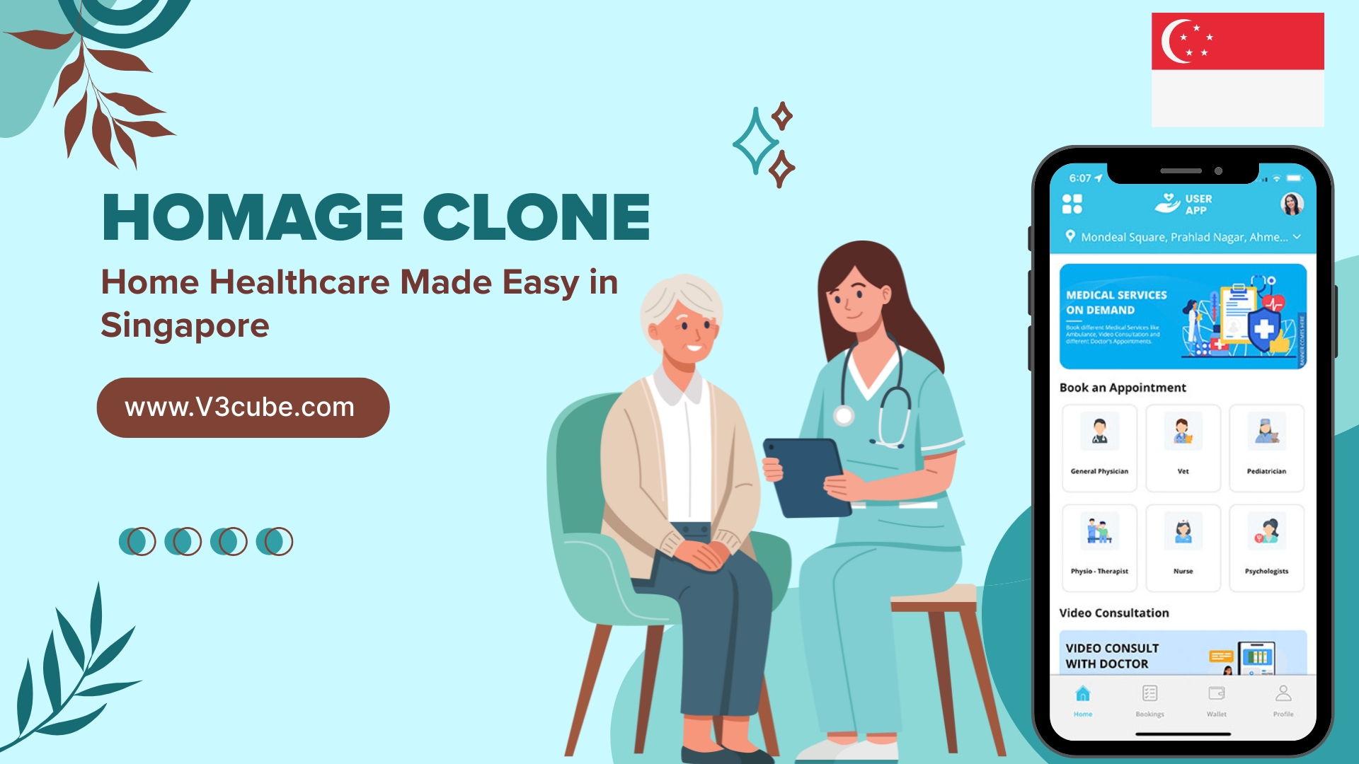 Homage Clone: Home Healthcare Made Easy in Singapore