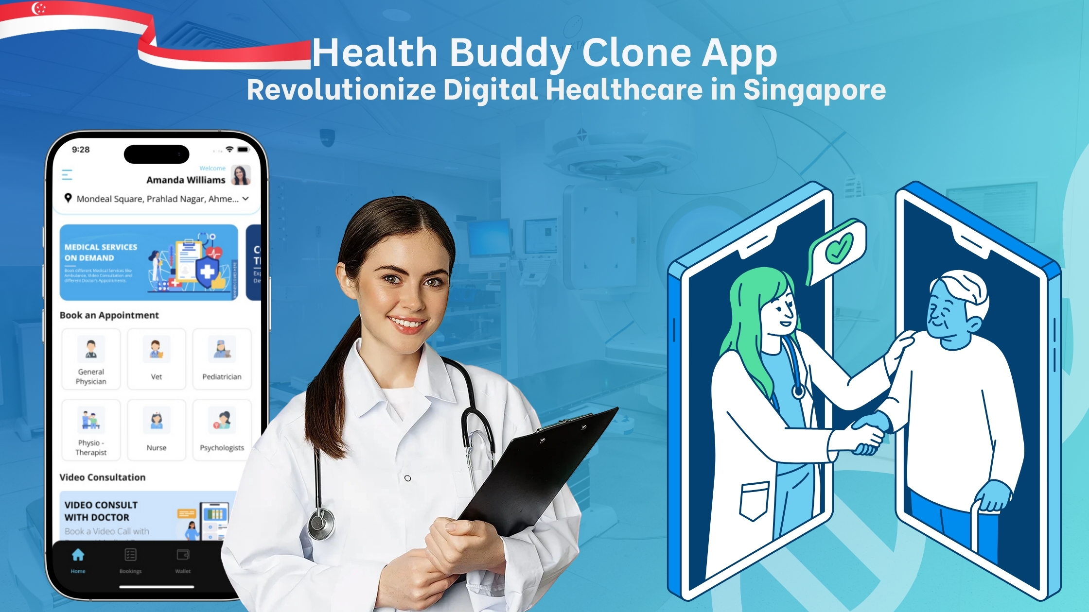 Health Buddy Clone : Revolutionize Digital Healthcare in Singapore