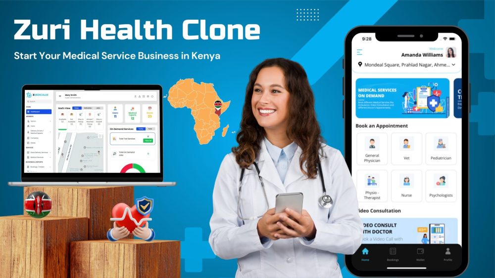 Zuri Health Clone: Launch Your Healthcare App in Kenya