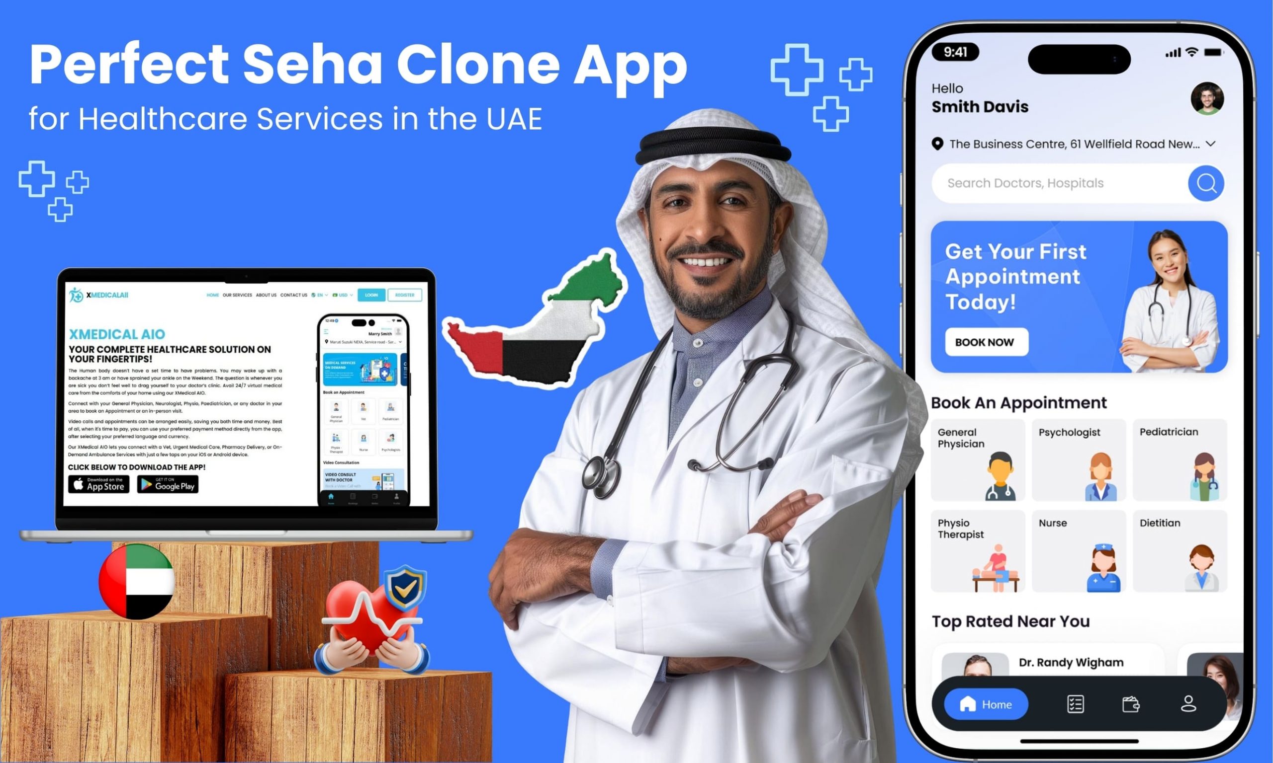 How to Best SEHA Clone App for Your UAE Healthcare Startup