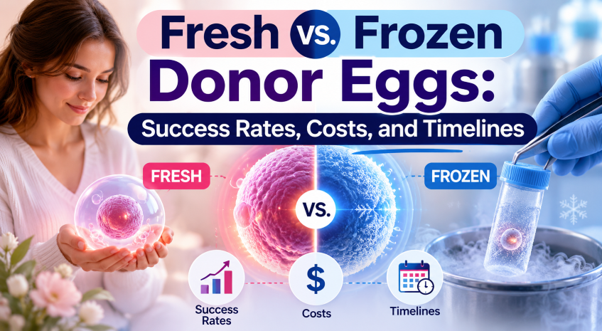 Fresh vs. Frozen Donor Eggs: Success Rates, Costs, and Timeline